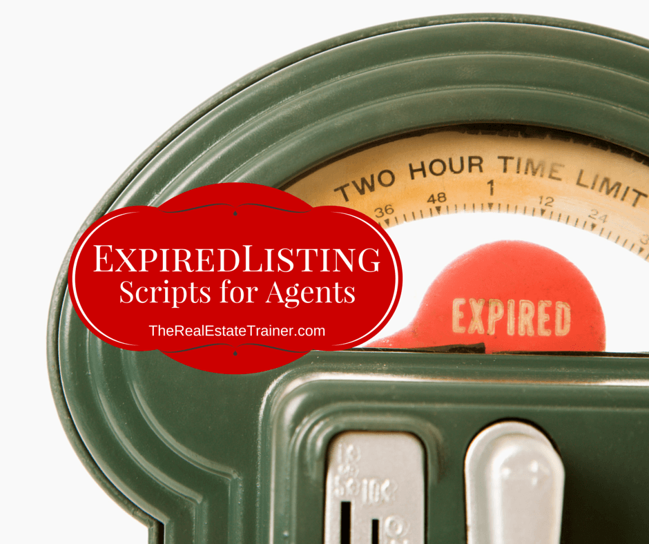 Expired Listing Scripts For Real Estate Agents