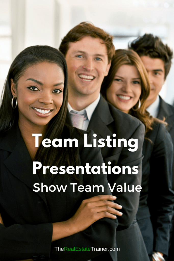 Real Estate Team Listing Presentation Scripts