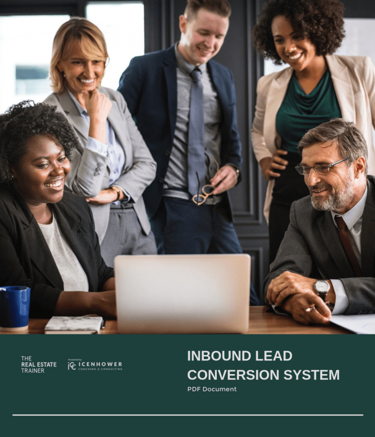 Product Inbound Lead Conversion System - Real Estate Coaching ...