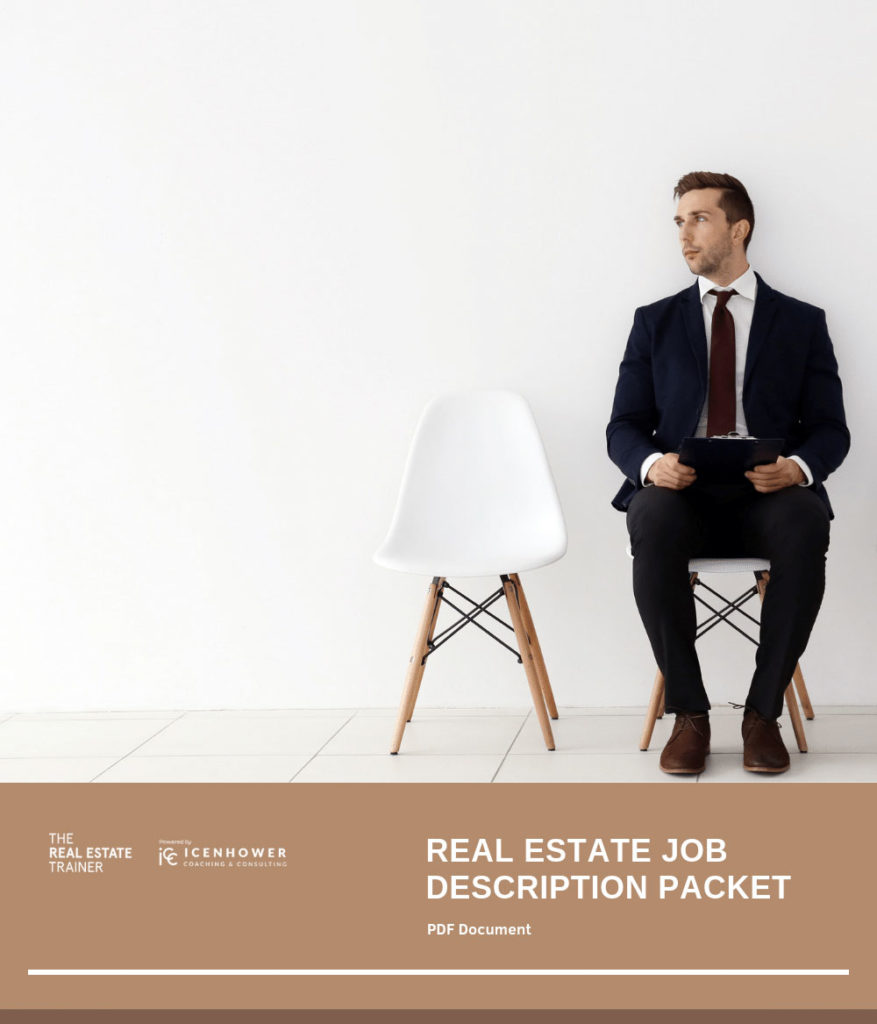 Product Real Estate Job Description Packet - Real Estate Coaching ...