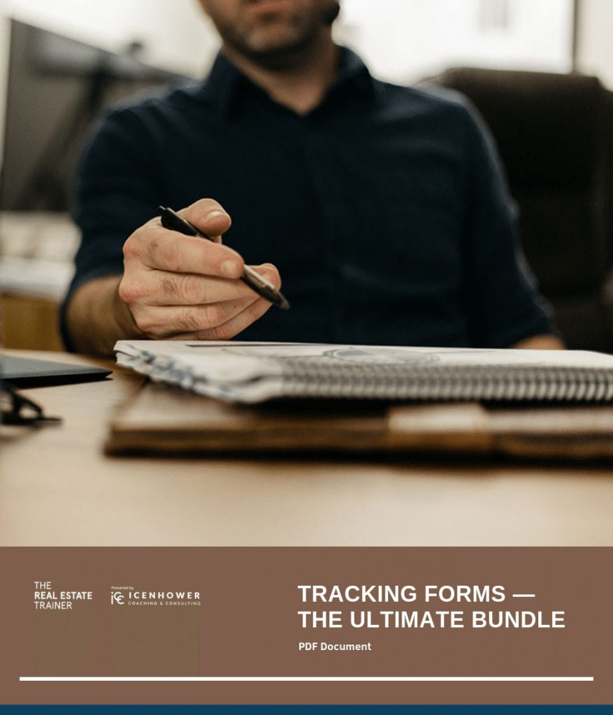 Product Tracking Forms - The Ultimate Bundle - Real Estate Coaching ...