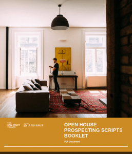 Product Open House Prospecting Scripts Booklet - Real Estate Coaching ...