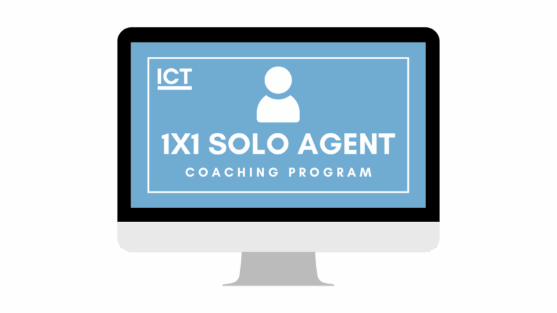 1x1 Solo Agent Weekly Coaching Program
