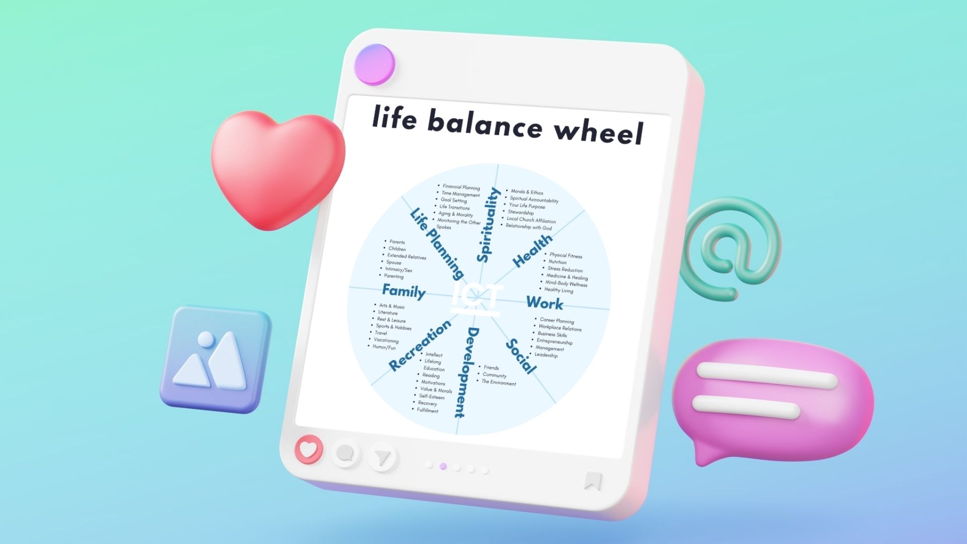 Resource: Life Balance Wheel for Real Estate Agents